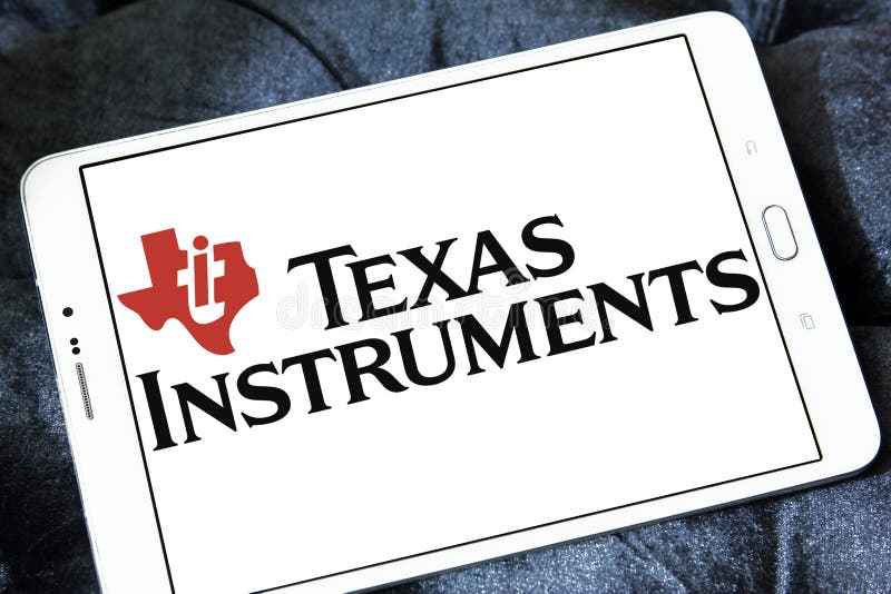 Logotipo Da Empresa De Texas Instruments Imagem Editorial - Imagem de ...