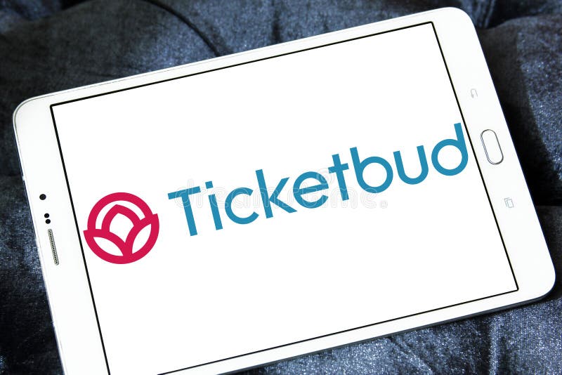 Logotipo Da Empresa De Ticketbud Fotografia Editorial - Imagem de ...