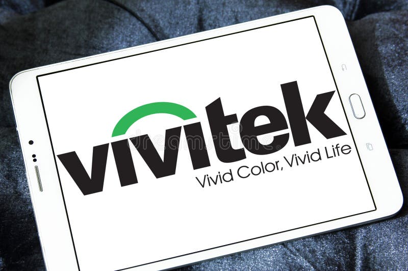 Logotipo Da Empresa De Vivitek Imagem de Stock Editorial - Imagem de ...