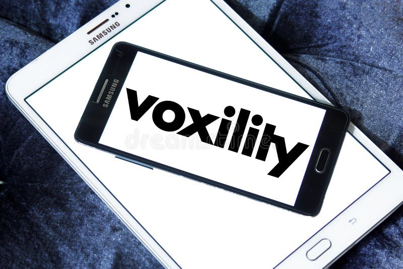 Logotipo Da Empresa De Voxility Foto de Stock Editorial - Imagem de ...