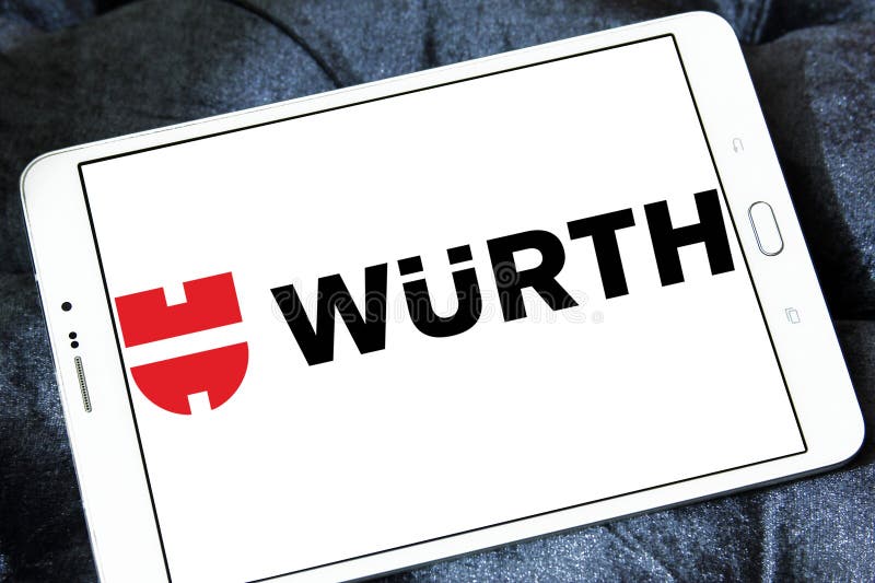 Logotipo Da Empresa De Wurth Foto de Stock Editorial - Imagem de ...