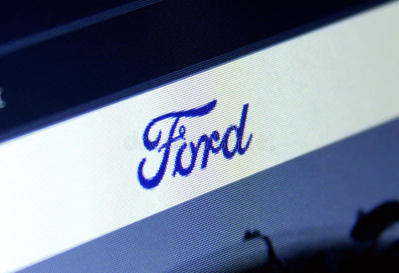 Logotipo da ford fotografia editorial. Imagem de companhia - 298445522