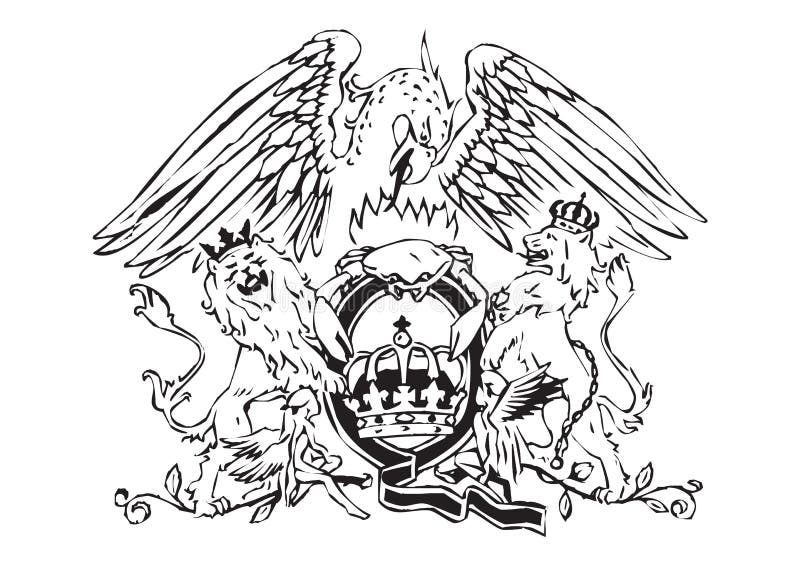 Logotipo da rainha foto de stock editorial. Ilustração de rainha ...