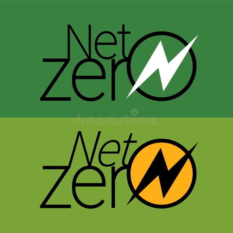 Logotipo Da Rede Zero Do Poder Que Marca O Idenity Incorporado ...