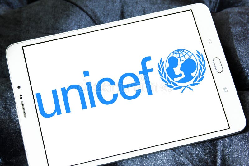 Logotipo da UNICEF imagem de stock editorial. Imagem de naturalizar ...
