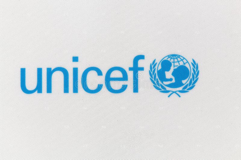 Logotipo Da UNICEF Em Um Painel Fotografia Editorial - Imagem de ...