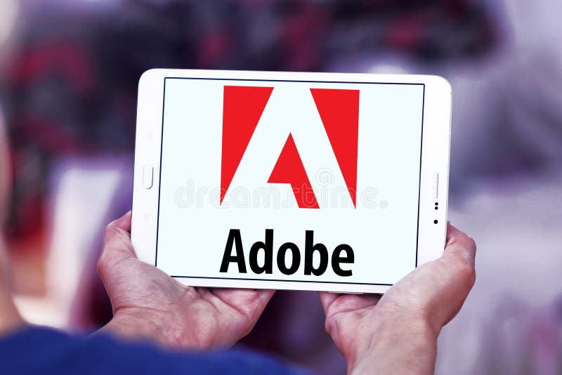 Logotipo de Adobe imagen editorial. Imagen de programas - 94137845