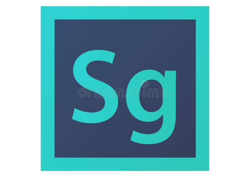 Logotipo De Adobe SpeedGrade CS6 Foto de archivo editorial ...