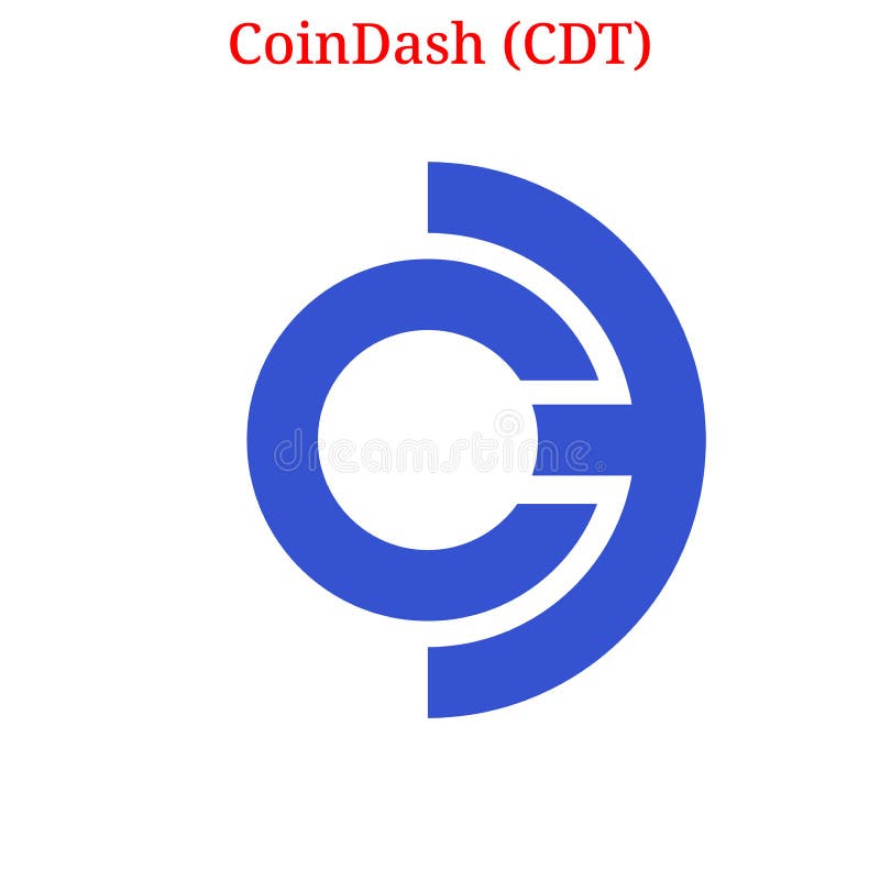 Logotipo De CoinDash CDT Del Vector Ilustración del Vector - Ilustración de muestra ...