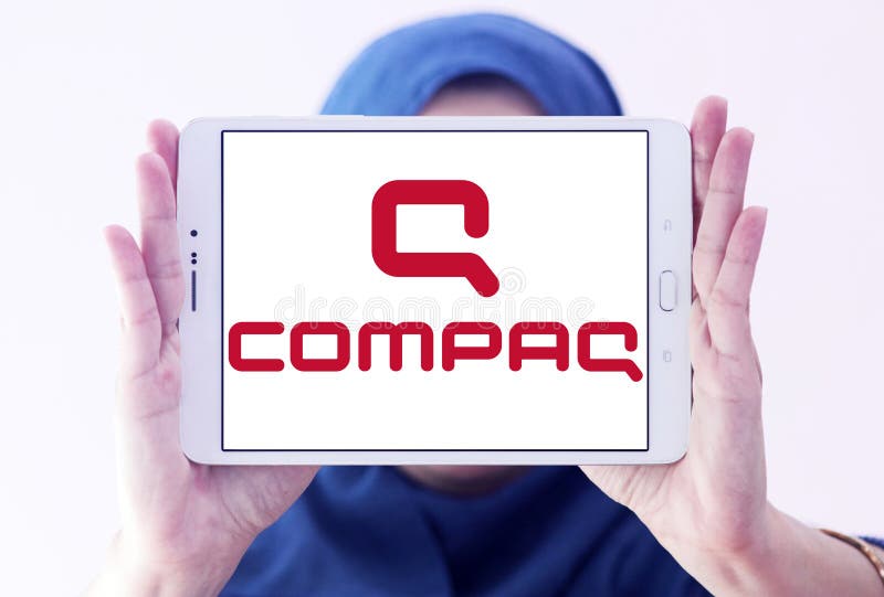 Logotipo de Compaq imagem de stock editorial. Imagem de acer - 95529744
