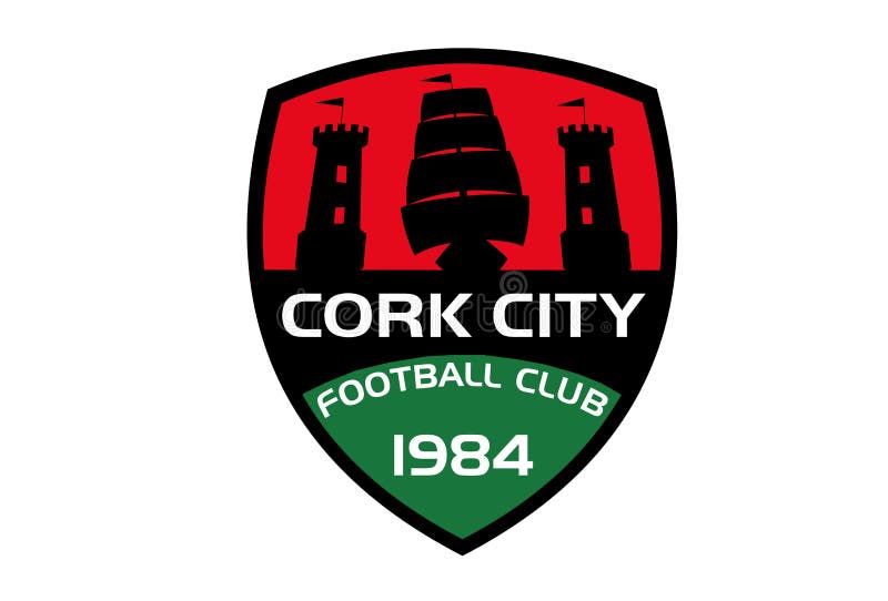 Logotipo de Cork City FC imagen editorial. Ilustración de ciudad ...