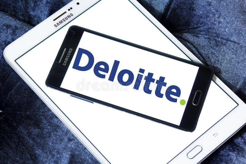 Logotipo de Deloitte foto editorial. Imagen de iconos - 89152261