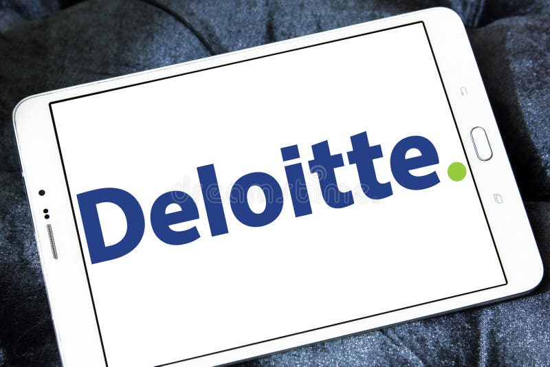 Deloitte Offfices Global, Atlanta, GA Foto de archivo editorial ...