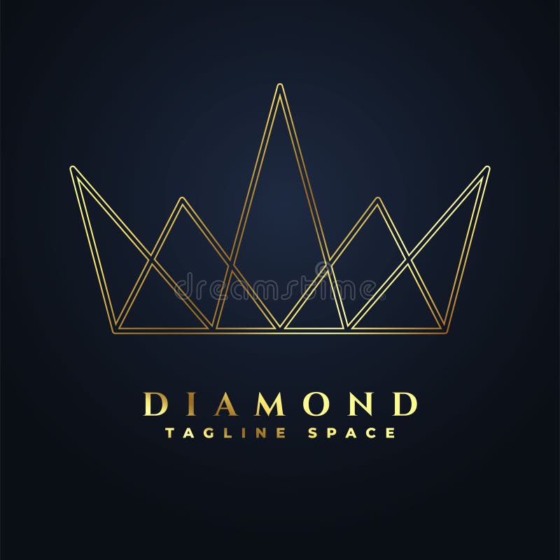 Logotipo De Diamante De Lujo Premium Ilustración del Vector - Ilustración de marco, gradiente ...