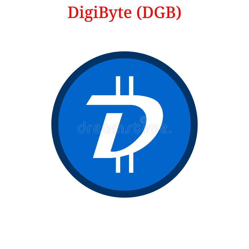 Logotipo De DigiByte DGB Del Vector Ilustración del Vector ...