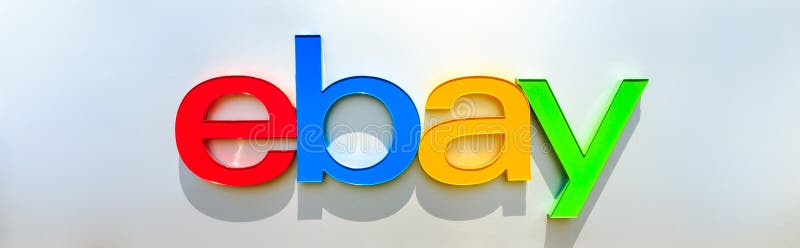 Logotipo de Ebay aislado foto editorial. Imagen de virtual - 126084031