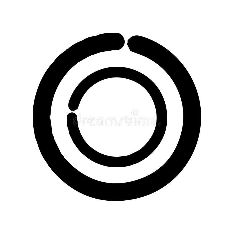 Logotipo De Elemento De Icono De Carga Circular Ilustración del Vector ...