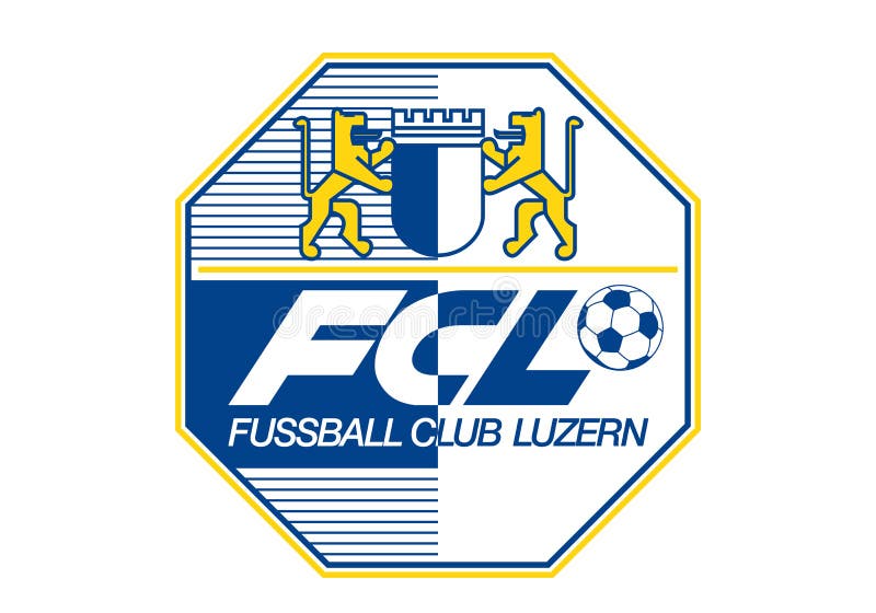 Logotipo de FC Lucerna imagen editorial. Ilustración de mundo - 134208565