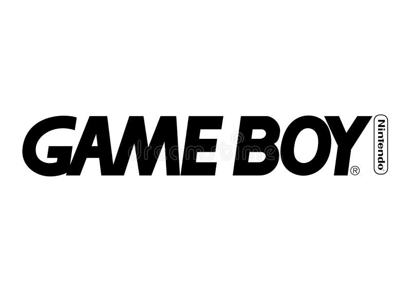 Logotipo De Game Boy Nintendo Imagen editorial - Ilustración de blanco ...