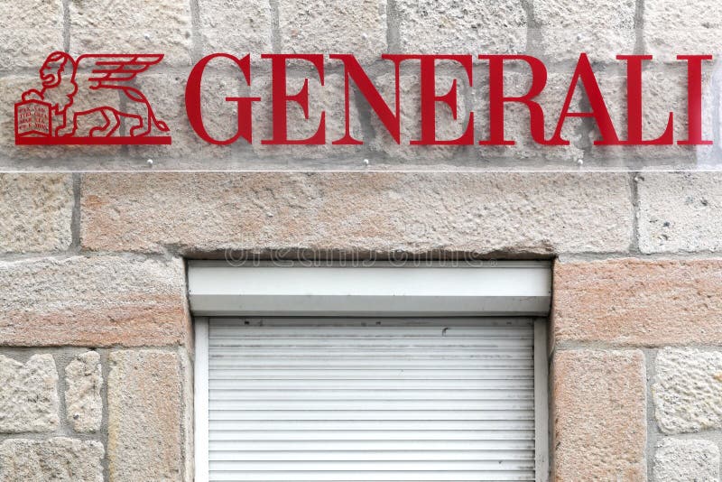Logotipo De Generali En Una Pared Fotografía editorial - Imagen de ...