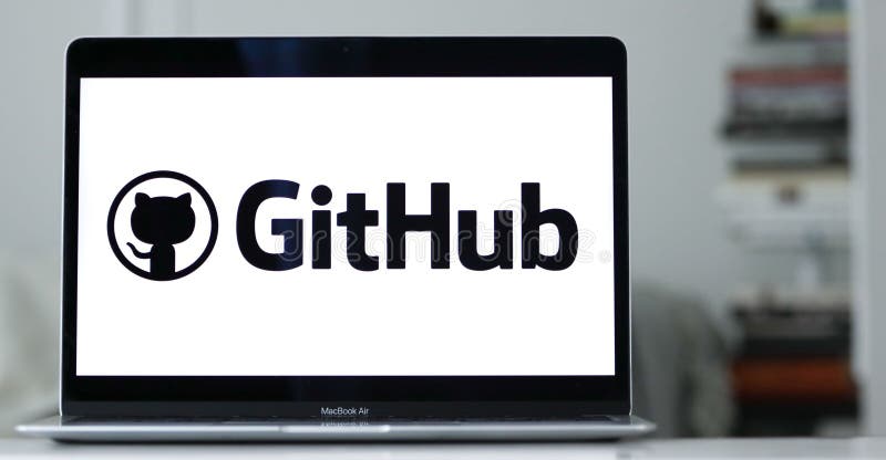 Logotipo De Github Un Servicio De Microsoftware Que Proporciona ...