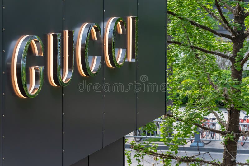 Logotipo de Gucci imagen de archivo editorial. Imagen de estilo - 151675019