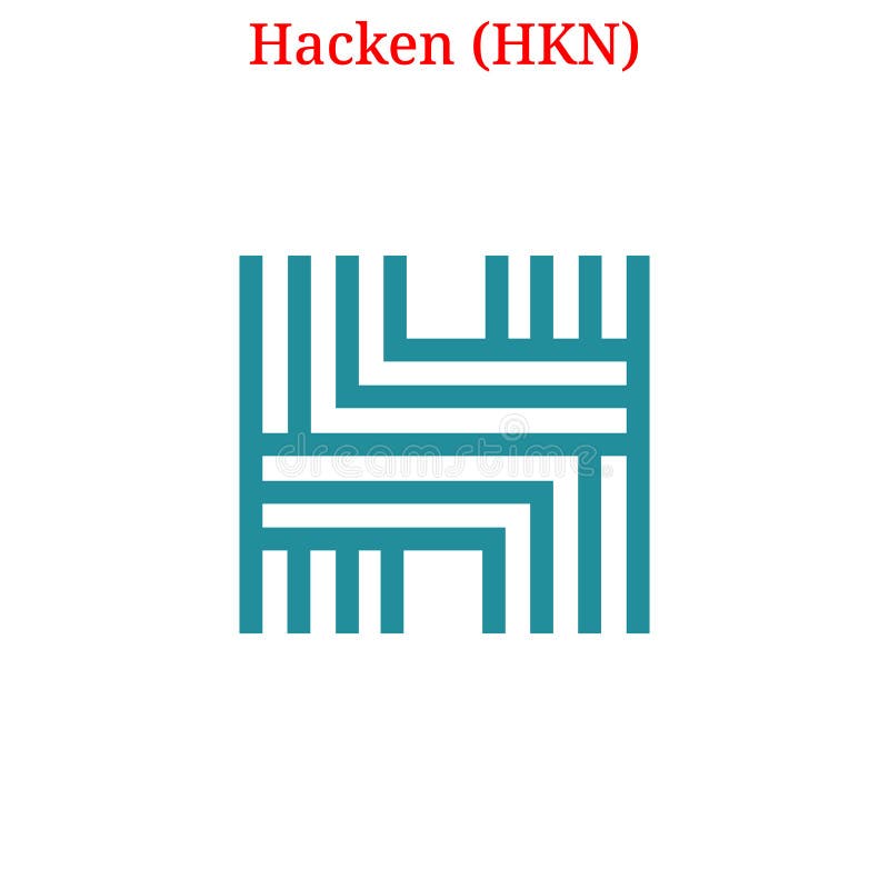 Logotipo De Hacken HKN Do Vetor Ilustração do Vetor - Ilustração de ...