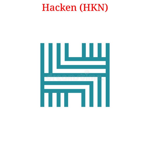 Logotipo De Hacken HKN Do Vetor Ilustração do Vetor - Ilustração de ...