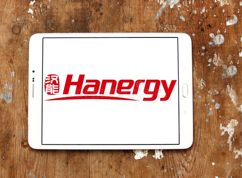 Logotipo de Hanergy imagen editorial. Imagen de industria - 90186115