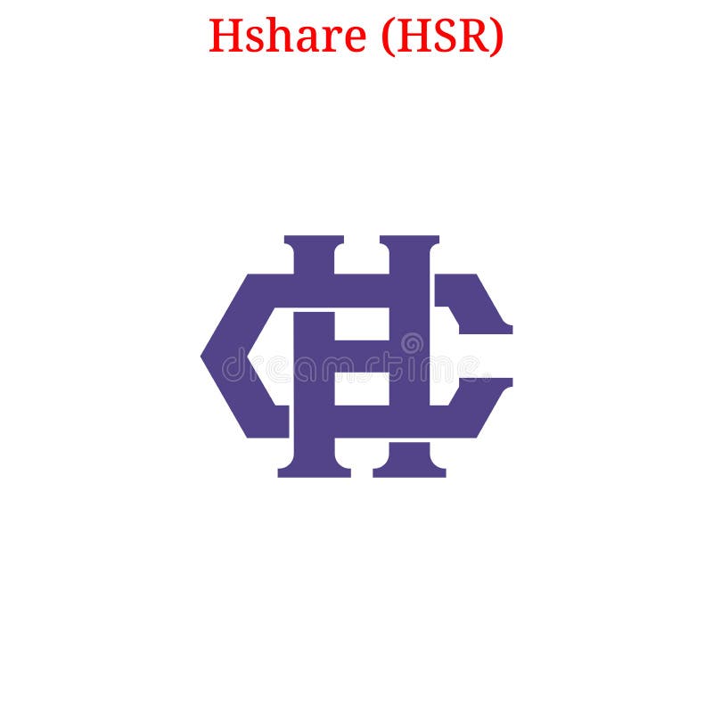 Logotipo De Hshare HSR Del Vector Ilustración del Vector - Ilustración ...