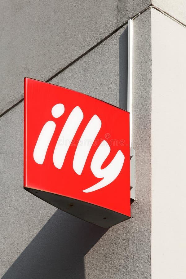 Logotipo De Illy En Una Pared Foto de archivo editorial - Imagen de ...