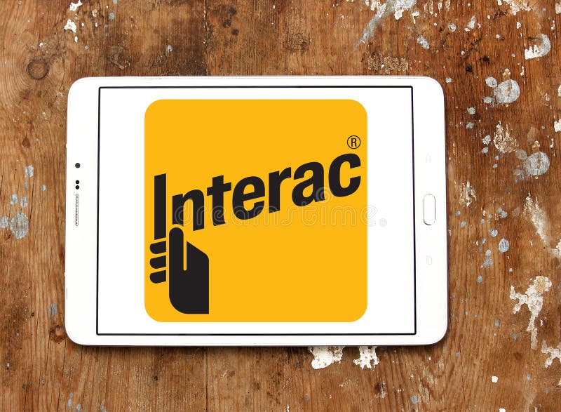 Logotipo De Interac Corporation Imagen editorial - Imagen de insignia ...