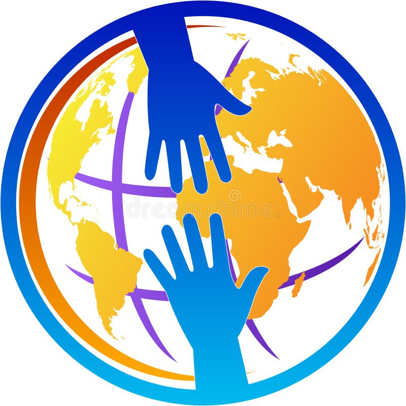 Logotipo de ayuda ilustración del vector. Ilustración de bueno - 44873616