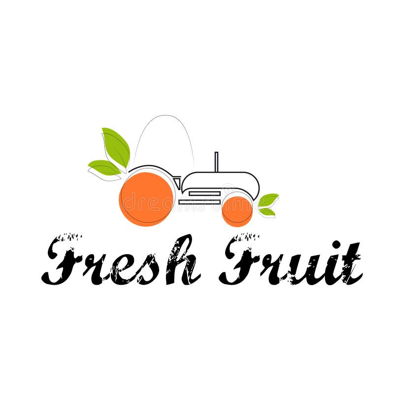 Logotipo De La Comida Fresca Stock de ilustración - Ilustración de ...