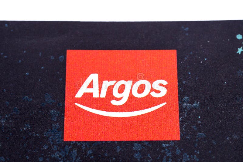 Muestra De Publicidad Del Logotipo De Argos Imagen de archivo editorial ...