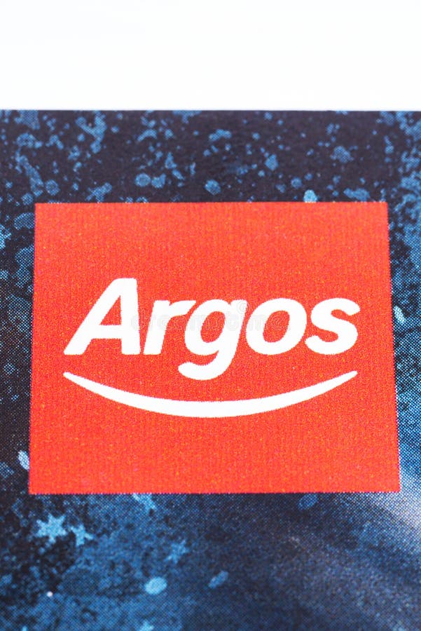 Muestra De Publicidad Del Logotipo De Argos Imagen de archivo editorial ...