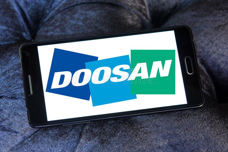 Logotipo De La Compañía De Doosan Imagen de archivo editorial - Imagen ...
