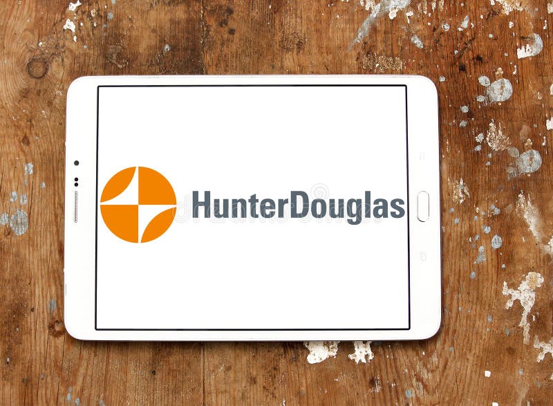 Logotipo De La Compañía De Hunter Douglas Foto editorial - Imagen de ...