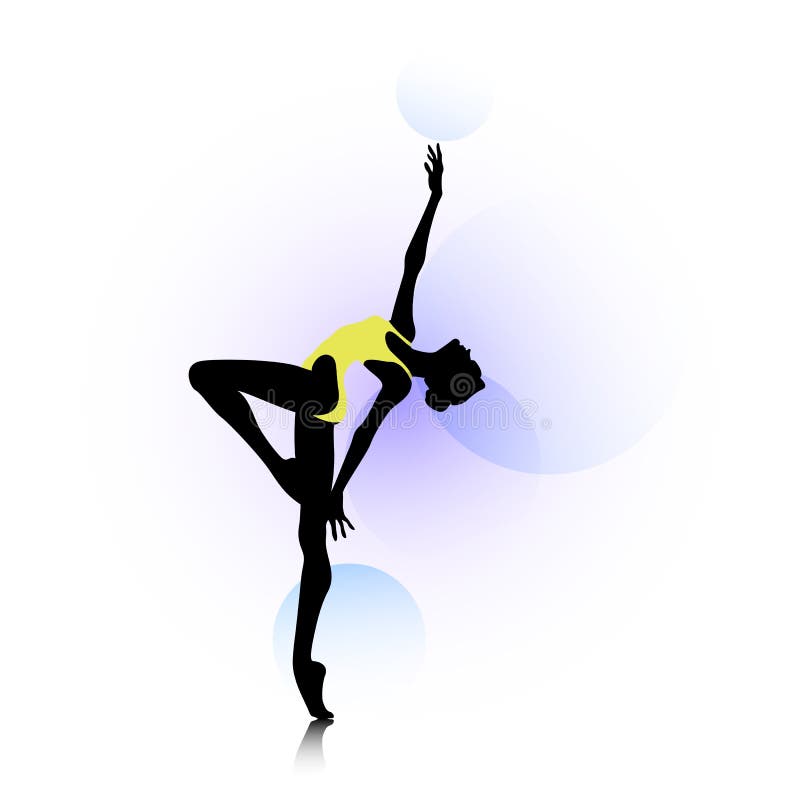 Logotipo de la danza ilustración del vector. Ilustración de aptitud ...