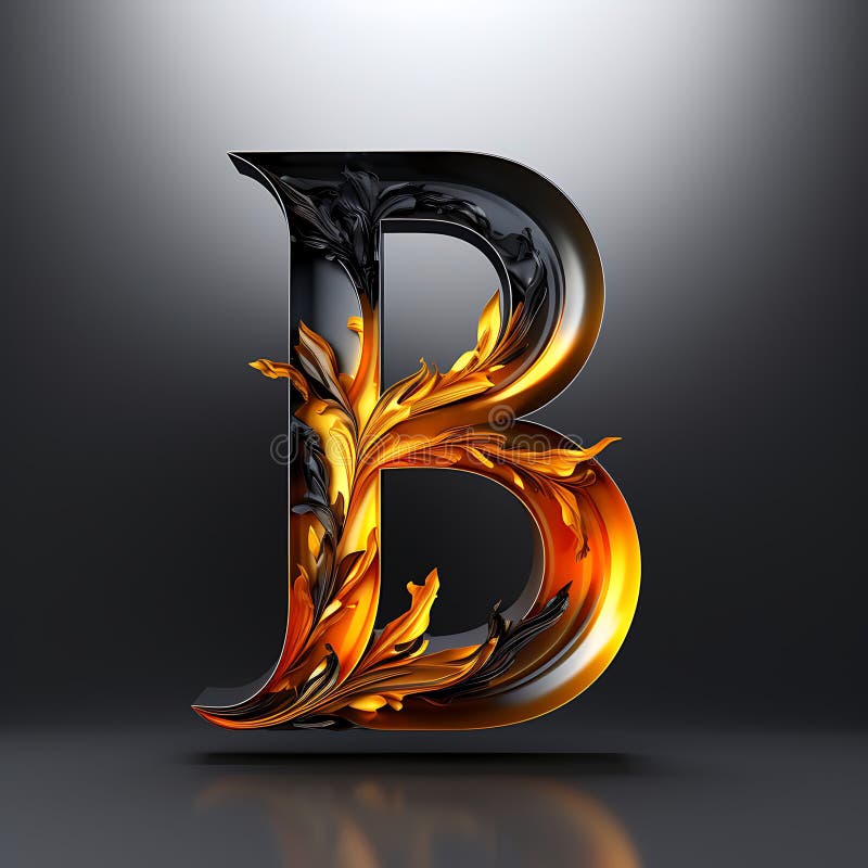 Logotipo De La Letra B Logotipo De La Empresa Stock de ilustración ...