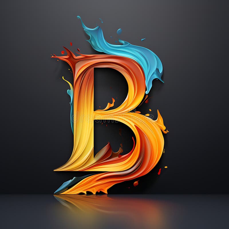 Logotipo De La Letra B Logotipo De La Empresa Stock de ilustración ...