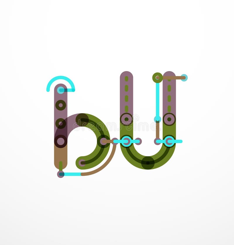 Plantilla Del Logotipo Del Concepto De La Letra Del Vector C ...