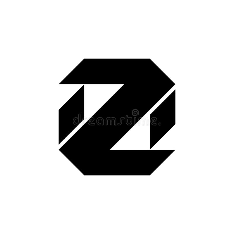 Logotipo de la letra de Z ilustración del vector. Ilustración de ...