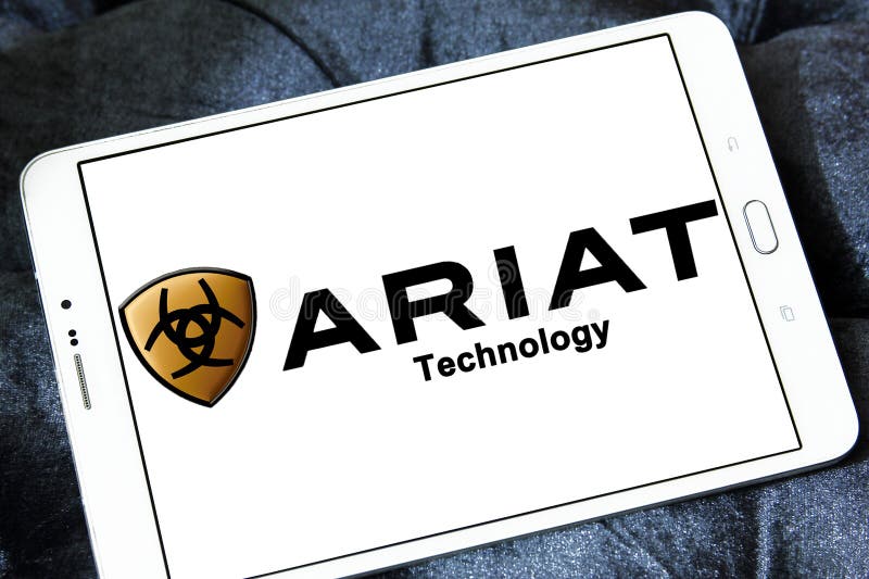Logotipo De La Marca De Ariat Foto de archivo editorial - Imagen de ...