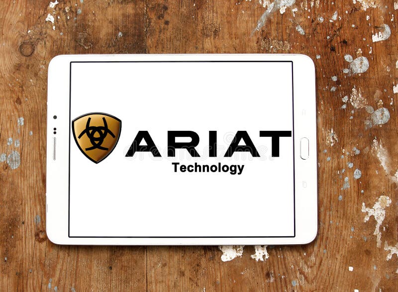 Logotipo De La Marca De Ariat Foto de archivo editorial - Imagen de ...