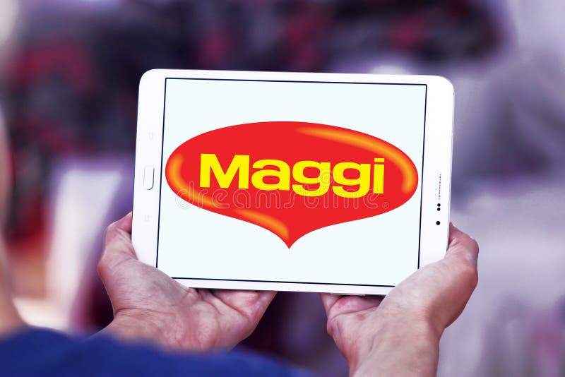 Logotipo De La Marca De La Comida De Maggi Imagen de archivo editorial ...