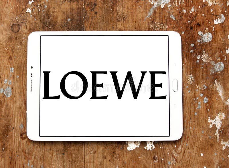 Logotipo De La Marca De La Moda De LOEWE Foto editorial - Imagen de ...