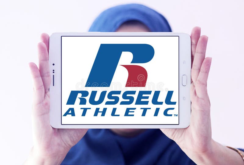 Logotipo De La Marca De Russell Athletic Imagen de archivo editorial ...