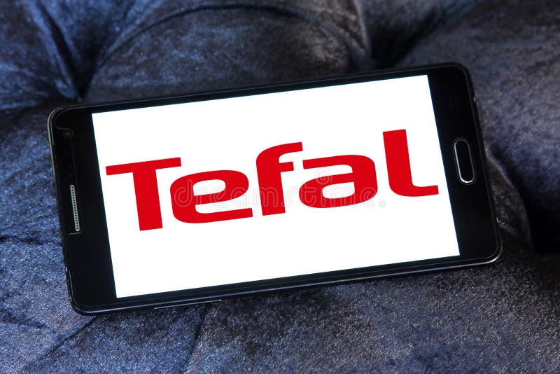 Logotipo De La Marca De Tefal Fotografía editorial - Imagen de ...