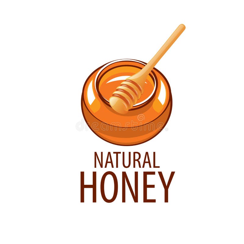 Logotipo De La Miel Del Vector Ilustración del Vector - Ilustración de ...